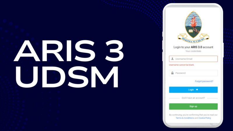 ARIS 3 UDSM Login & Student Portal Guide (2025): Registration, Results ...